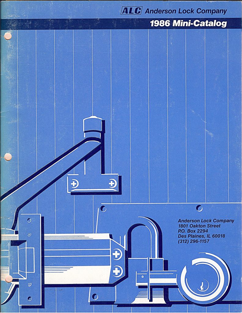 CELEBRATING 60 YEARS OF SUCCESS - Anderson Lock