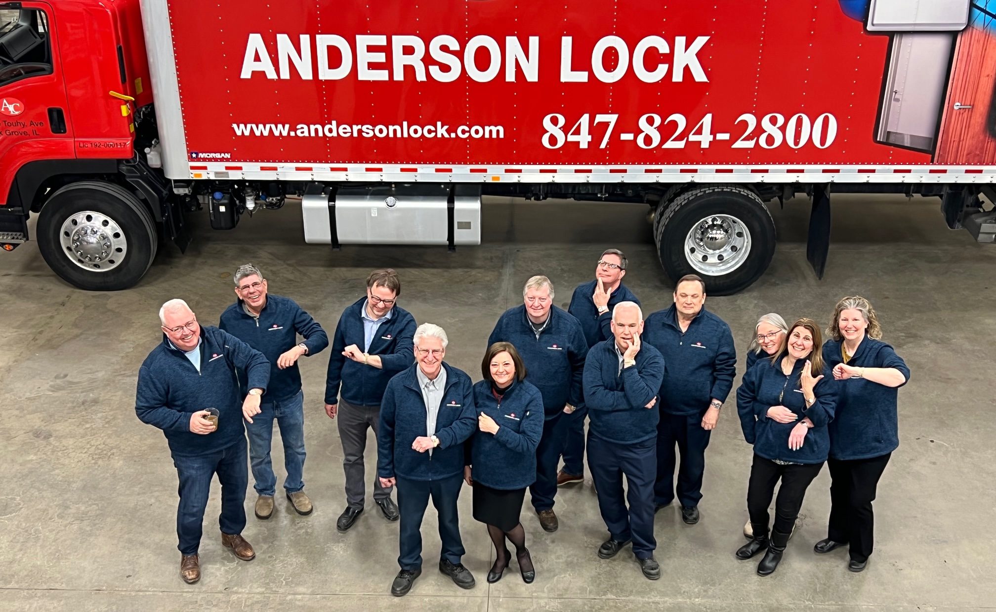 Celebrating Loyalty at Anderson Lock