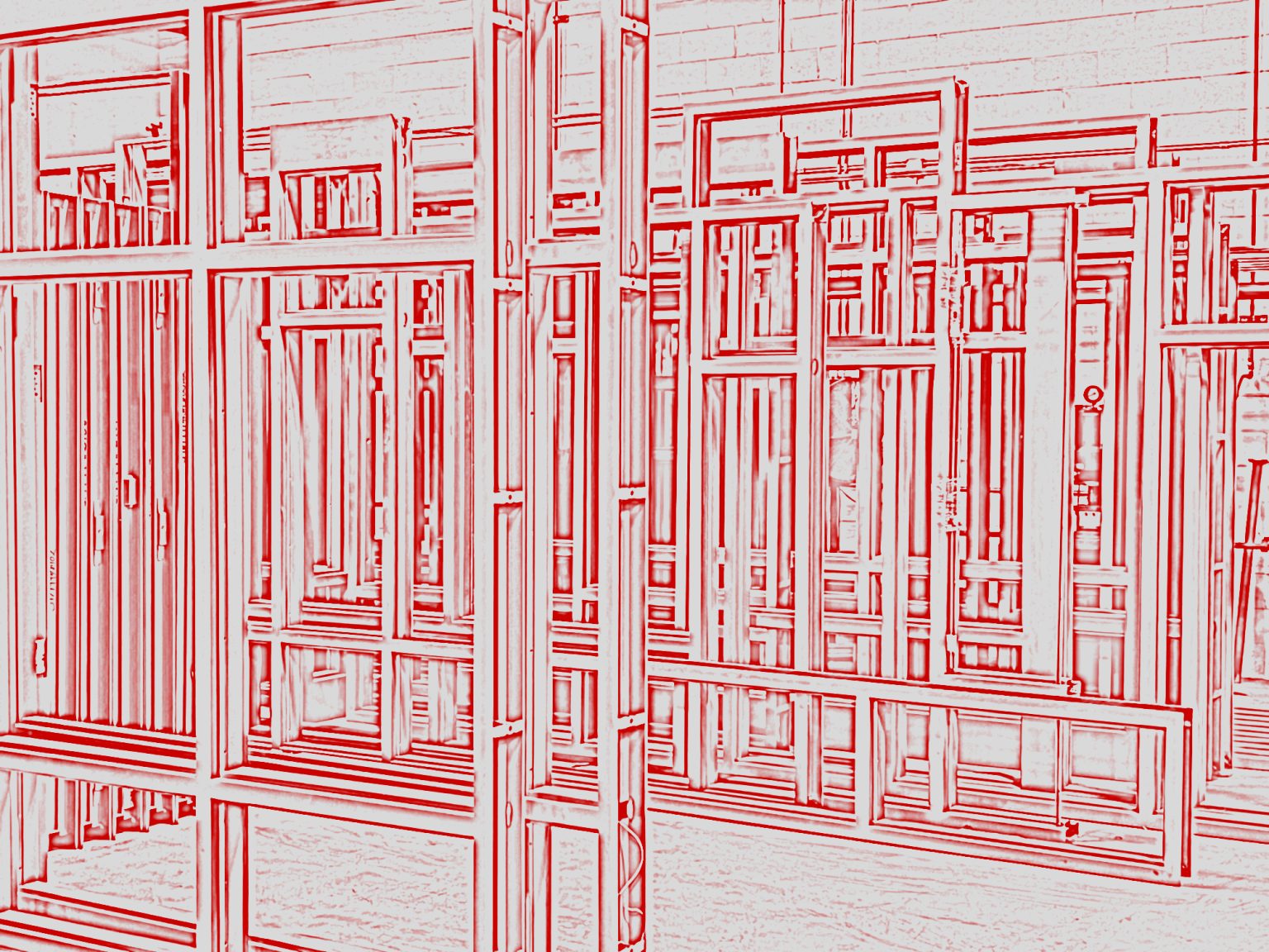Door Frames as Art - Anderson Lock